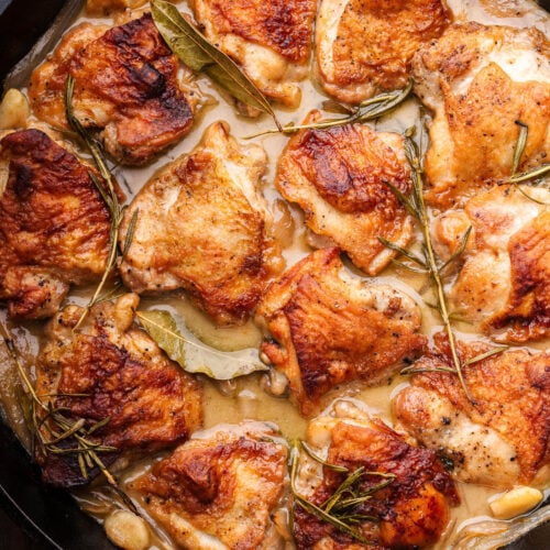 Italian-Style Vinegar Chicken - Sip and Feast