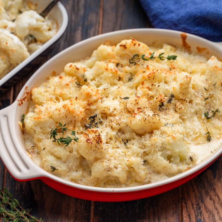 Cauliflower Au Gratin Sip And Feast