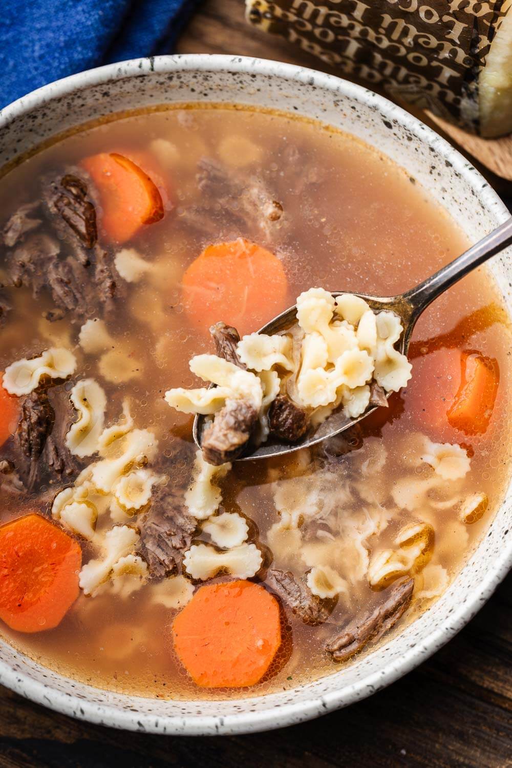 Italian Beef Soup - Sip and Feast