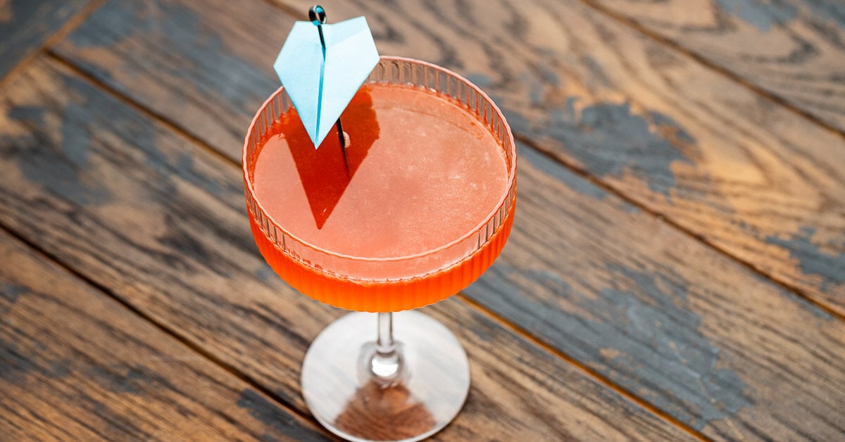 Paper Plane Cocktail - Sip and Feast