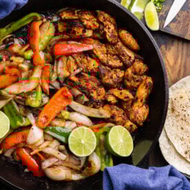 Chicken Fajitas (Sizzling Family Favorite) - Sip and Feast