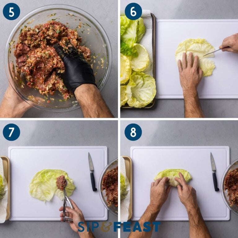 Stuffed Cabbage Rolls - Sip and Feast