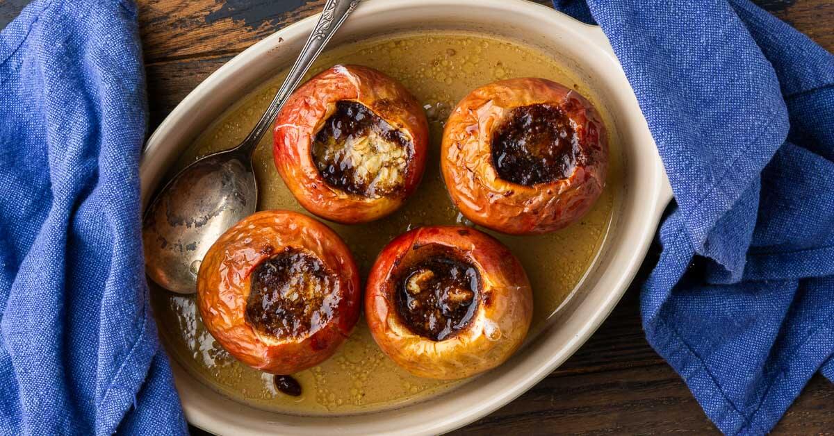 Easy Old-Fashioned Baked Apples - Sip and Feast