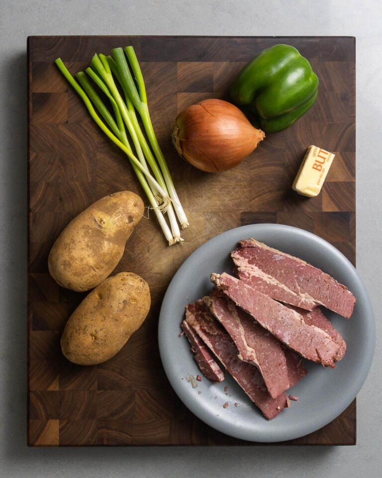 Easy Corned Beef Hash - Sip and Feast