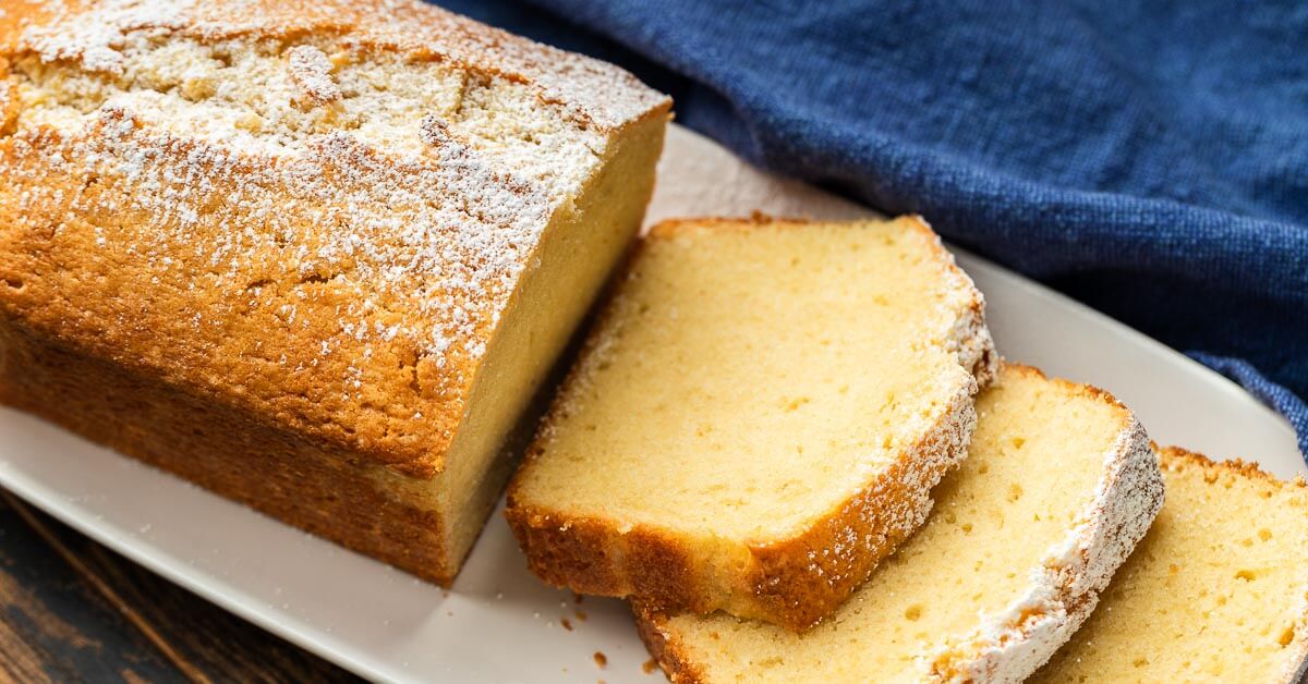 The Best Pound Cake - Sip and Feast