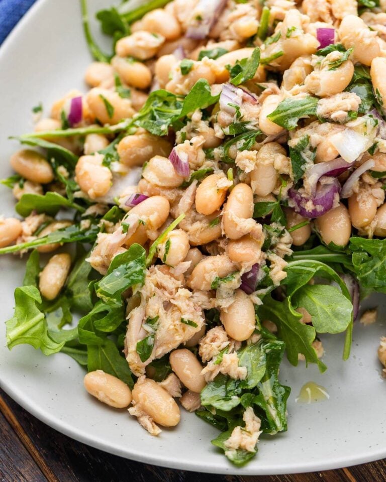 Italian Tuna and White Bean Salad - The Easiest Ever!