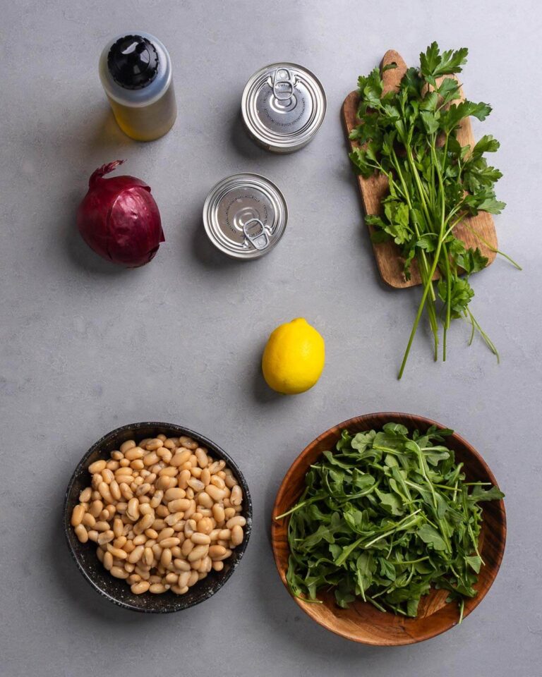 Italian Tuna and White Bean Salad - The Easiest Ever!